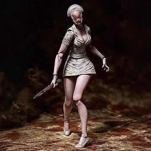 FREEing Silent Hill 2 Faceless Nurse Figure Figma SP061 Highly Movable ...
