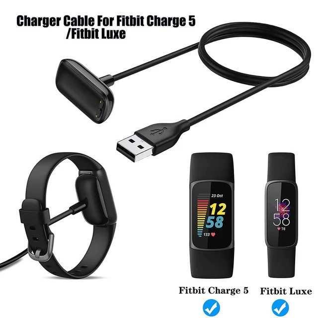 Adapter Dock Cradle Fast Charging Cable for Fitbit smartwatch Charge 5/ ...