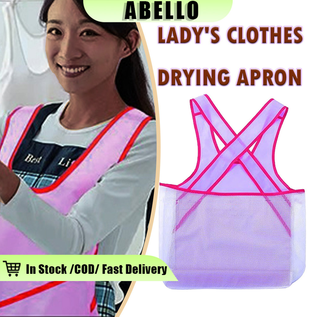 Waterproof Apron Clothes Drying Apron Durable Fabric Fits Women’s Daily ...