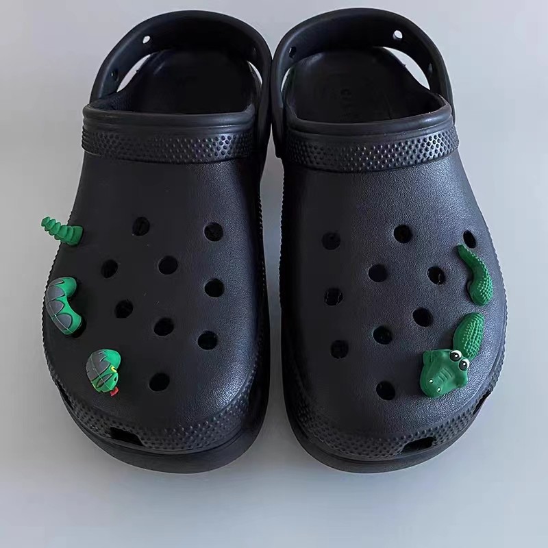 crocs jibbitz set jibbitz for crocs Hole Shoes with Soft Rubber Sole ...