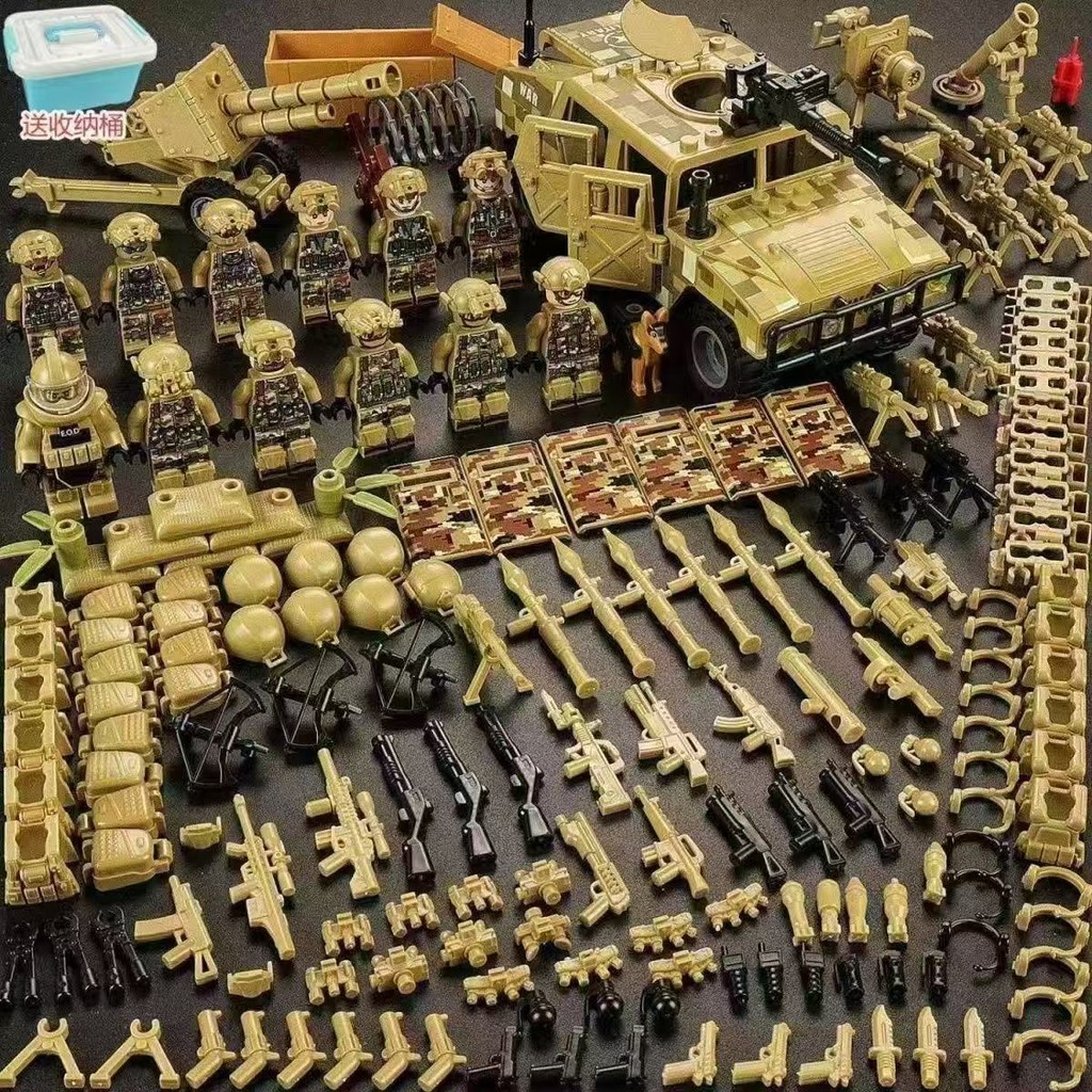 A Whole Box Alpha Warrior Wolf Special Forces Ghost Compatible Lego ...