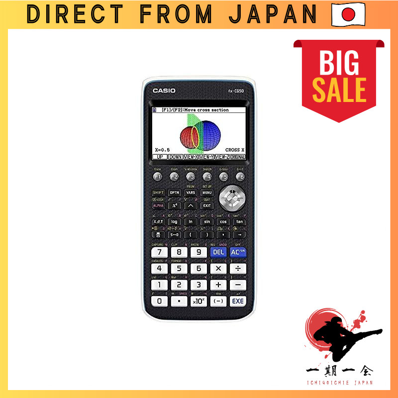 Casio Calculator 10-Digit Graphing Function FX-CG50 Black [Parallel ...