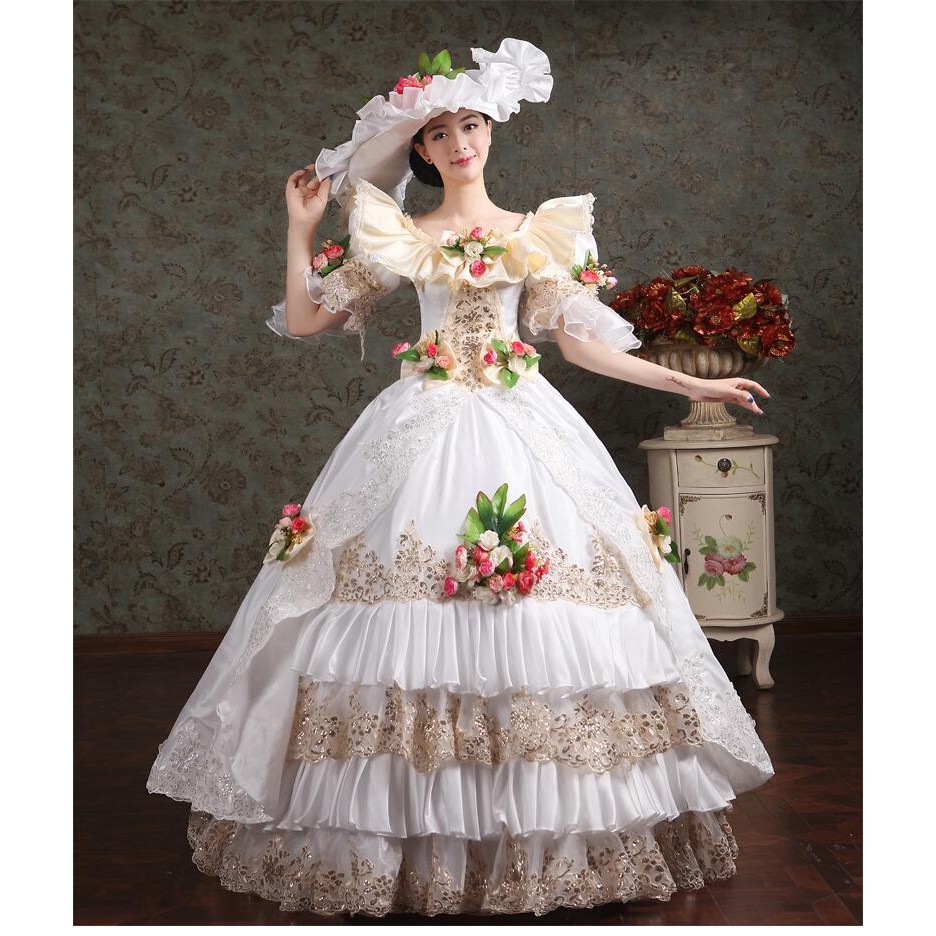Spiritual Visual Costume Rental European Court Costume Snow White ...
