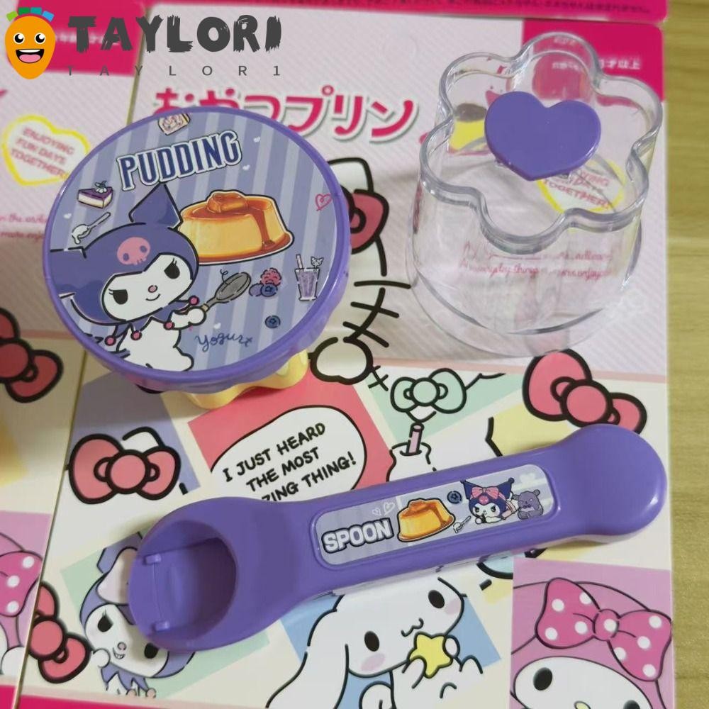 TAYLOR1 Pudding Feeding Toy, Food Feeding Simulation Melody Pudding Toy ...