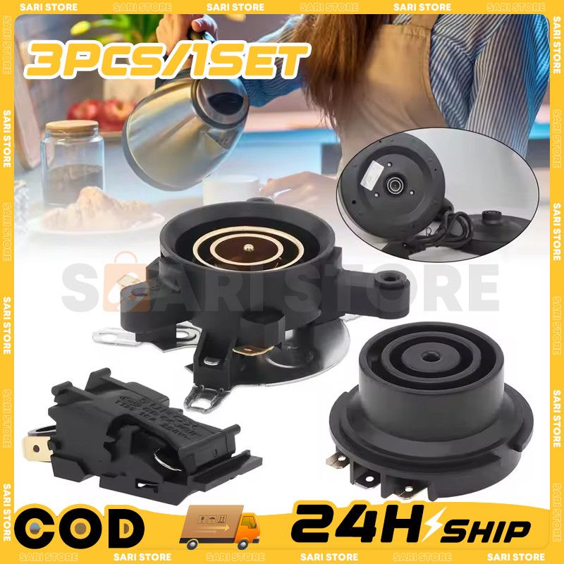 1 set thermostat temperature control switch base socket parts electric ...