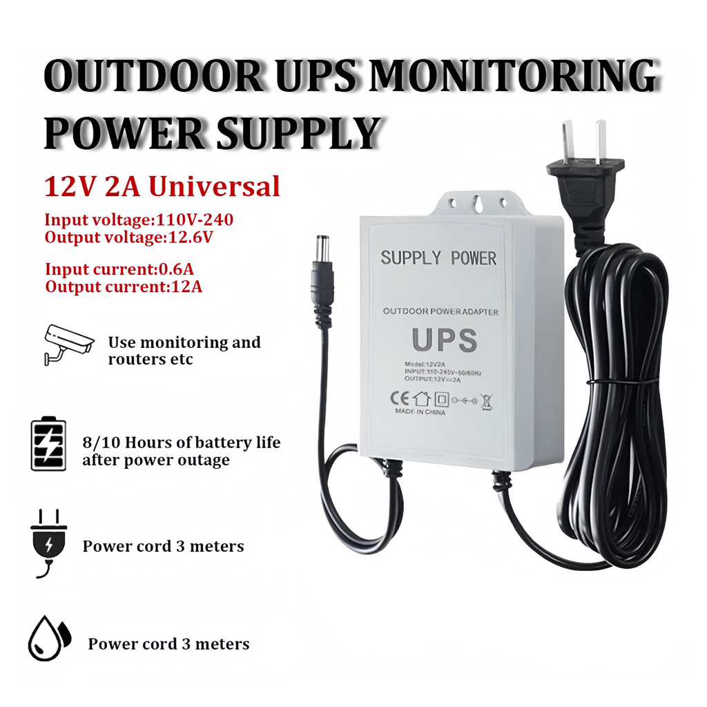 Uninterruptible Power Supply for WiFi, Router, Modem, Security Camera ...