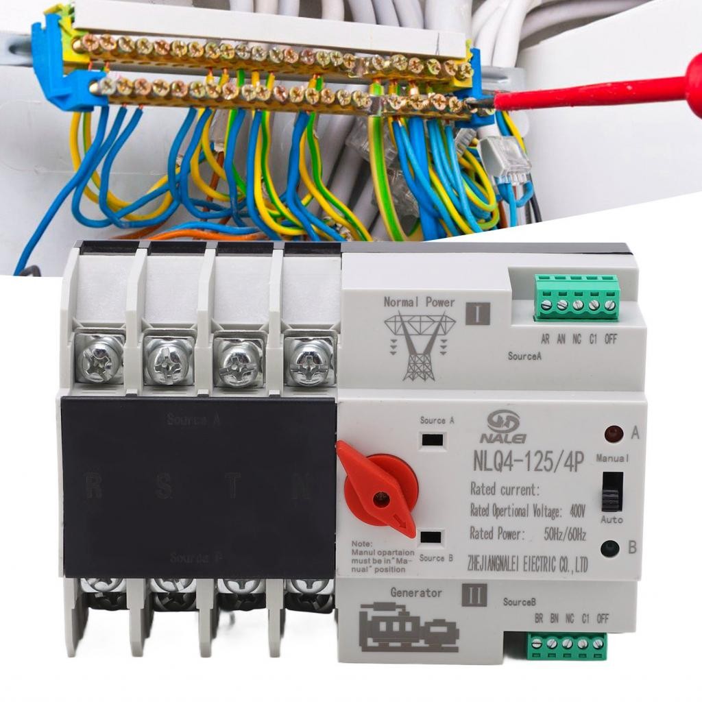 daybyday-PH 4P Dual Power Automatic Transfer Switch High Temperature ...
