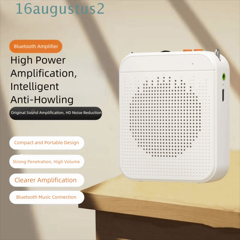 [COD] Wireless Voice Amplifier, K5 FM Radio Classroom Sound Speaker ...