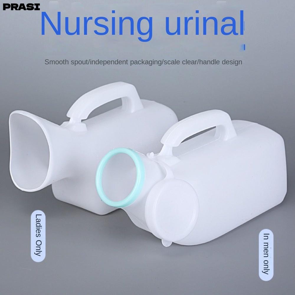 PRASI Men's Urinal, Thick Large Capacity Night Pot, Elderly Plastic ...