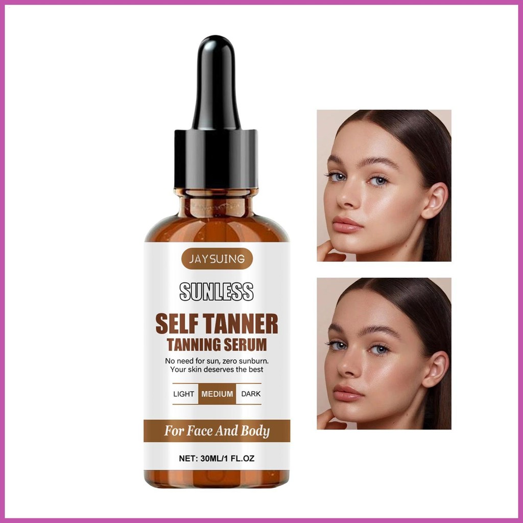 Tanning Drops Gentle Sunless Liquid Self-tanning for Women 30ml ...