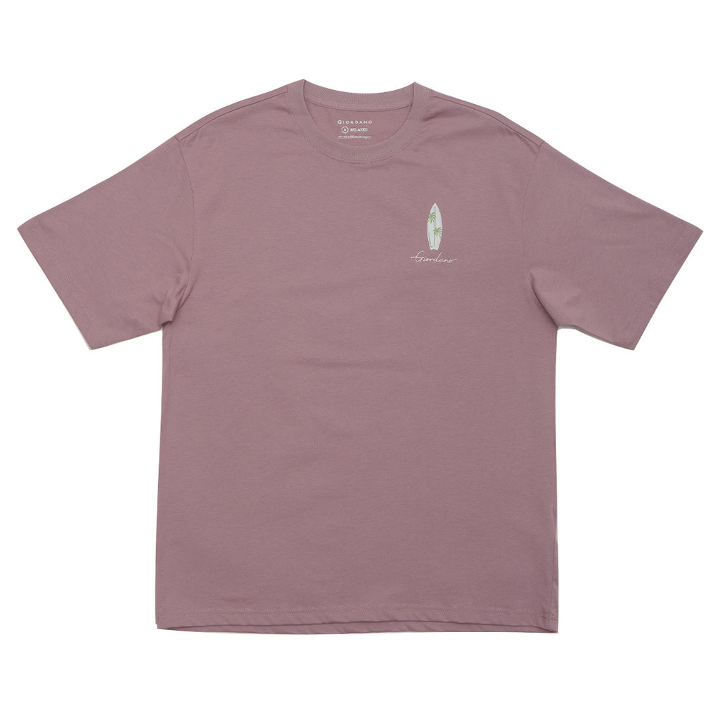 GIORDANO Men's Siargao Printed Tee (01094271) | Shopee Philippines