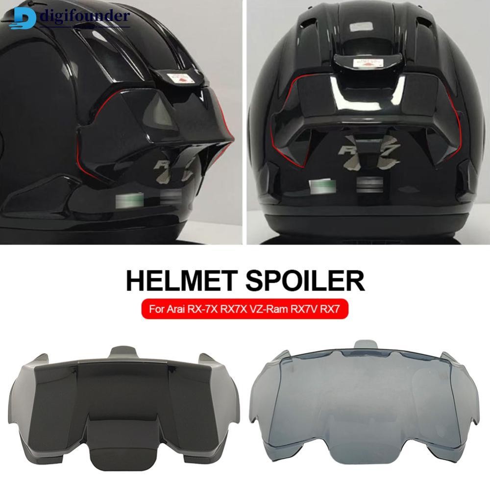 DGR Motorcycle Helmet Spoiler Rear Trim Helmet Spoiler Accessories For ...
