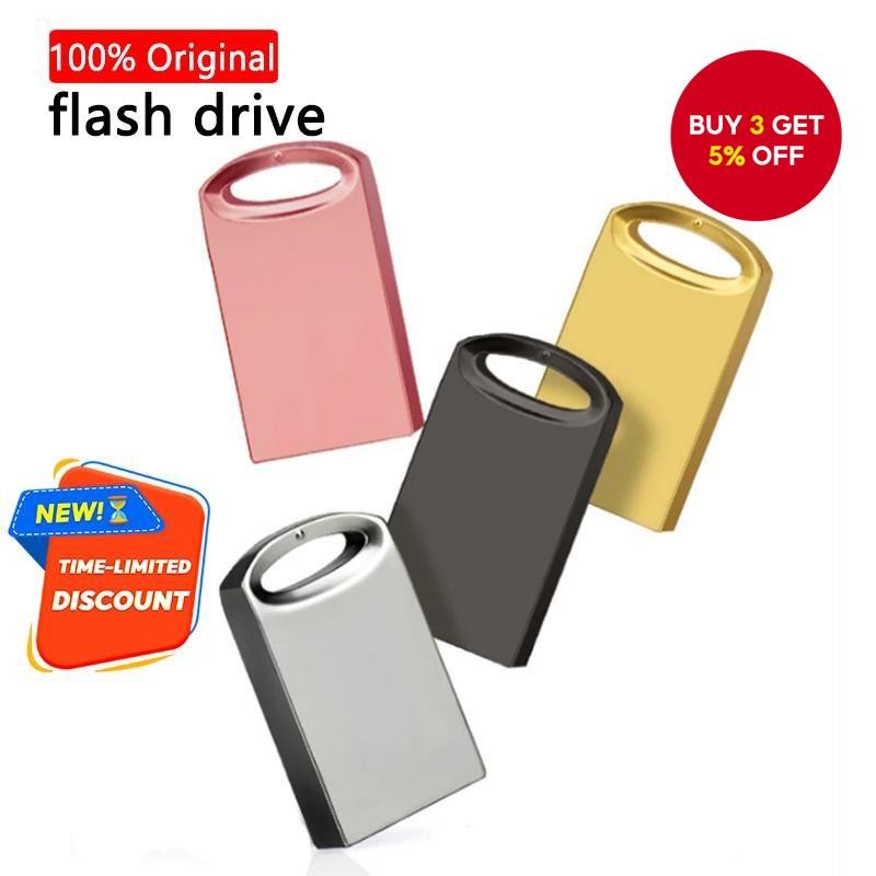 Metal Mini Flash Drive 4GB 8GB Large Capacity Secure Stable USB Drives ...
