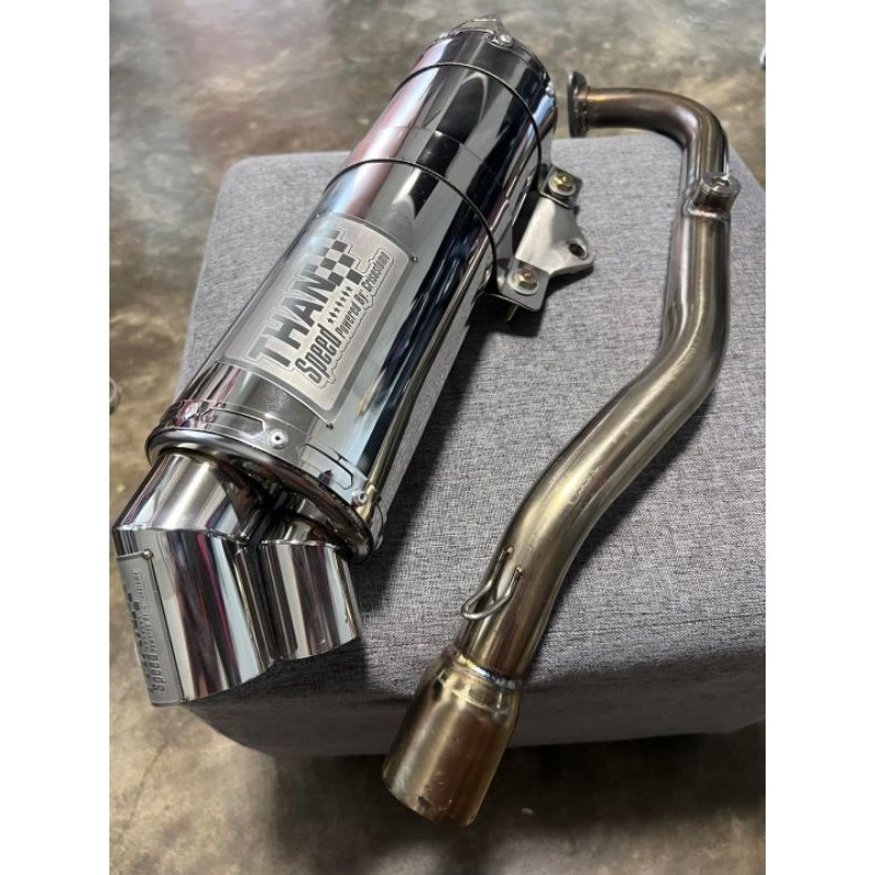 Dual tip than speed / Razer pipe for Nmaxv2 Aerox v2 Pcx160 mio sporty ...