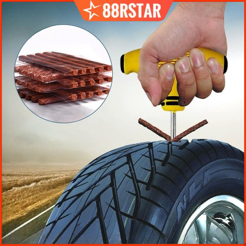 Tire Repair Kit Self Adhesive Vulcanizing Patches Emergency Car ...
