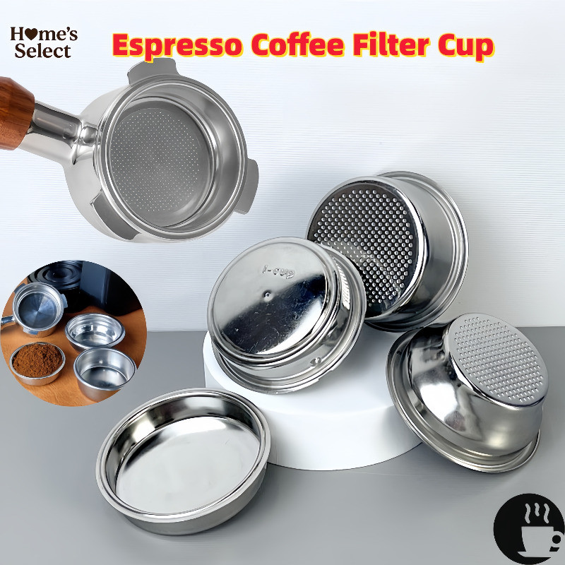 Espresso Coffee Filter Cup 51 58mm Stainless Steel Coffee Machine ...