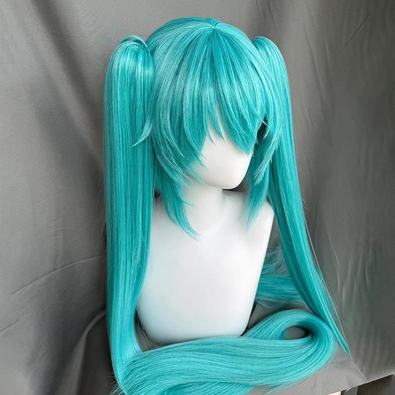 Hatsune Miku Cosplay Wig Miku High-Temperature Fiber Permable Corn Silk ...