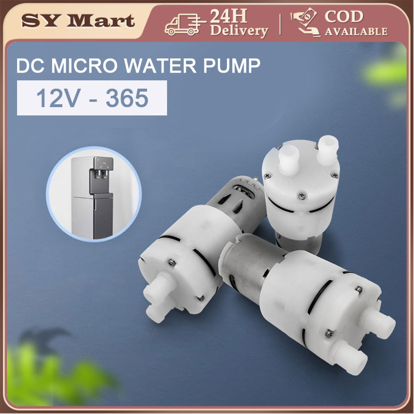 365DC Pumping Motor 12V Micro Self-priming Water Tea Stove Water ...