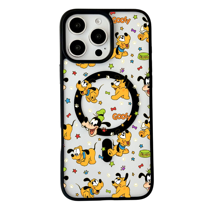 Pluto And Goofy Of Disney Magnetic phone Casing For iphone 13 13pro 15 ...