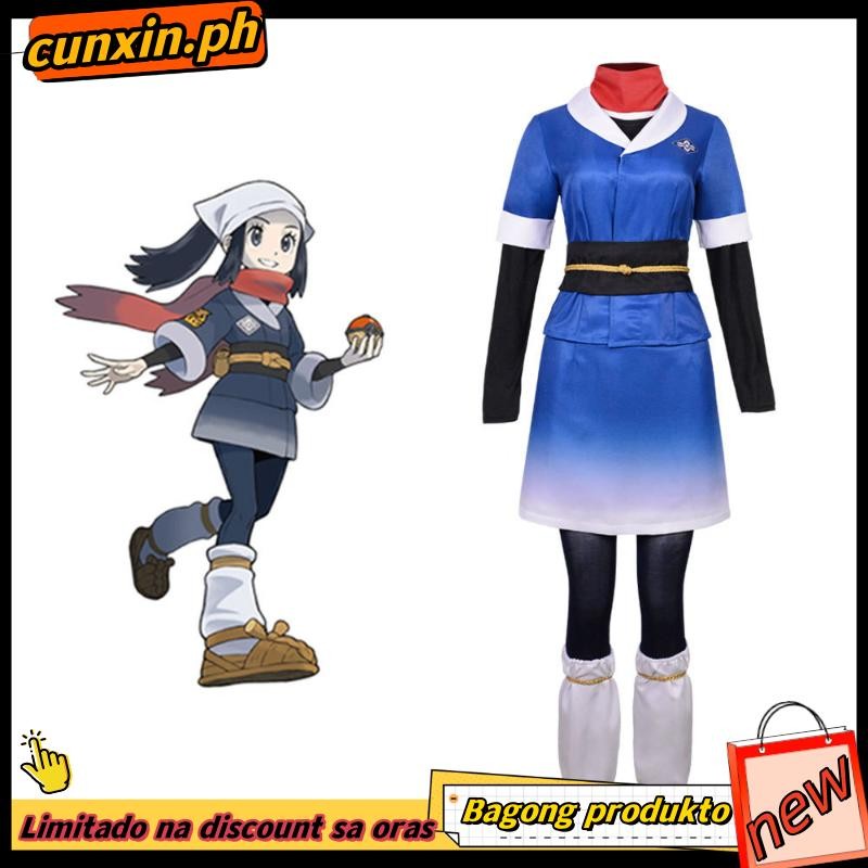Pokémon Legends Cosplay Costume Su0it Set Arceus Akari Rei Halloween ...