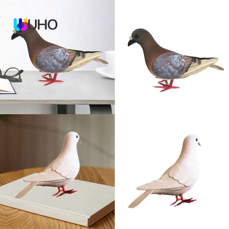 [WUHO] Simulation Foam Pigeon Model, Realistic Dove Miniature Statue ...
