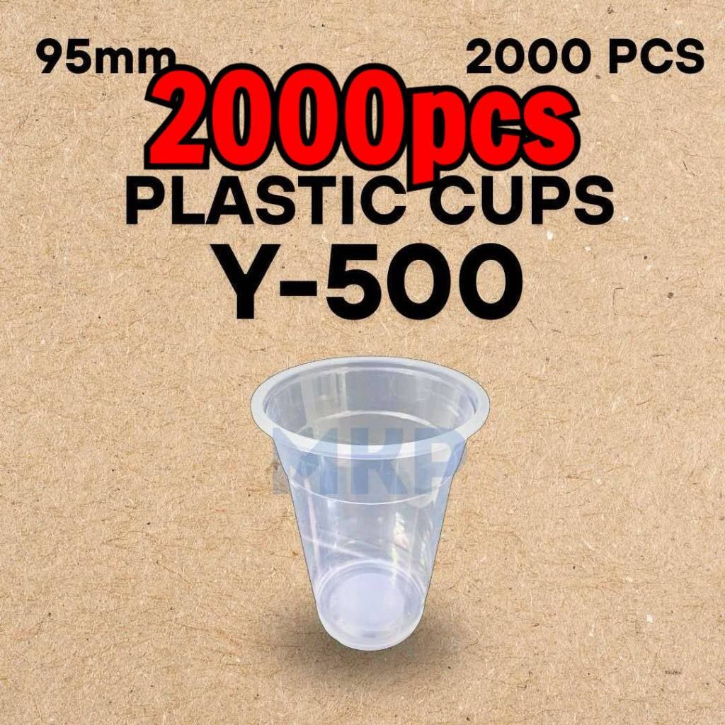 (2000pcs) (16oz) PP (Y CUP) (95mm) / (1000pcs) FLAT/DOME/STRAWLESS/TALL ...