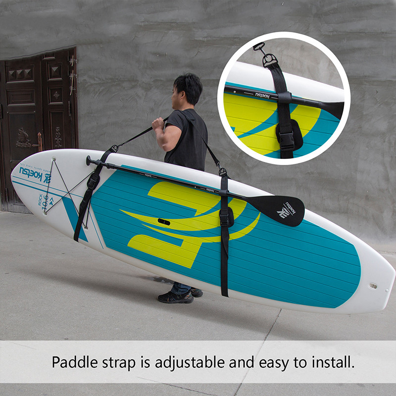 TEGAT Adjustable Surfboard Shoulder Strap Carry Sling Stand Up ...