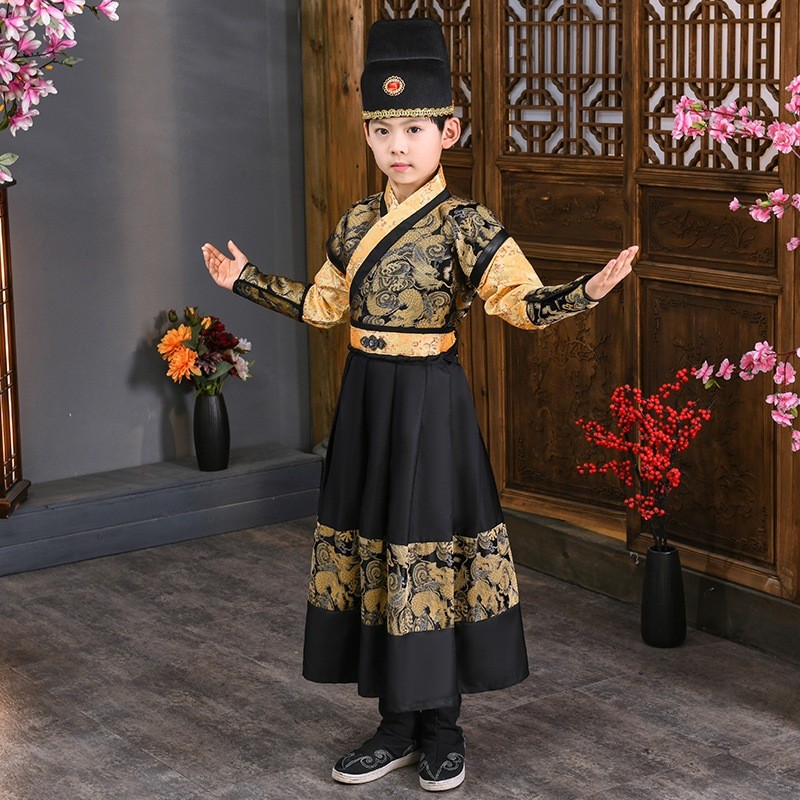 China's Ming Dynasty warrior costume children's ancient costume Jinyi ...