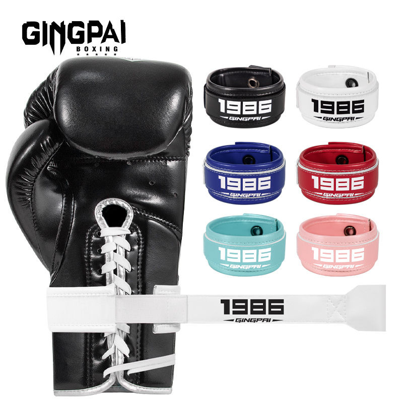 Used for Boxing Protection Hand Tether Gloves Velcro Wristband Laced-up ...
