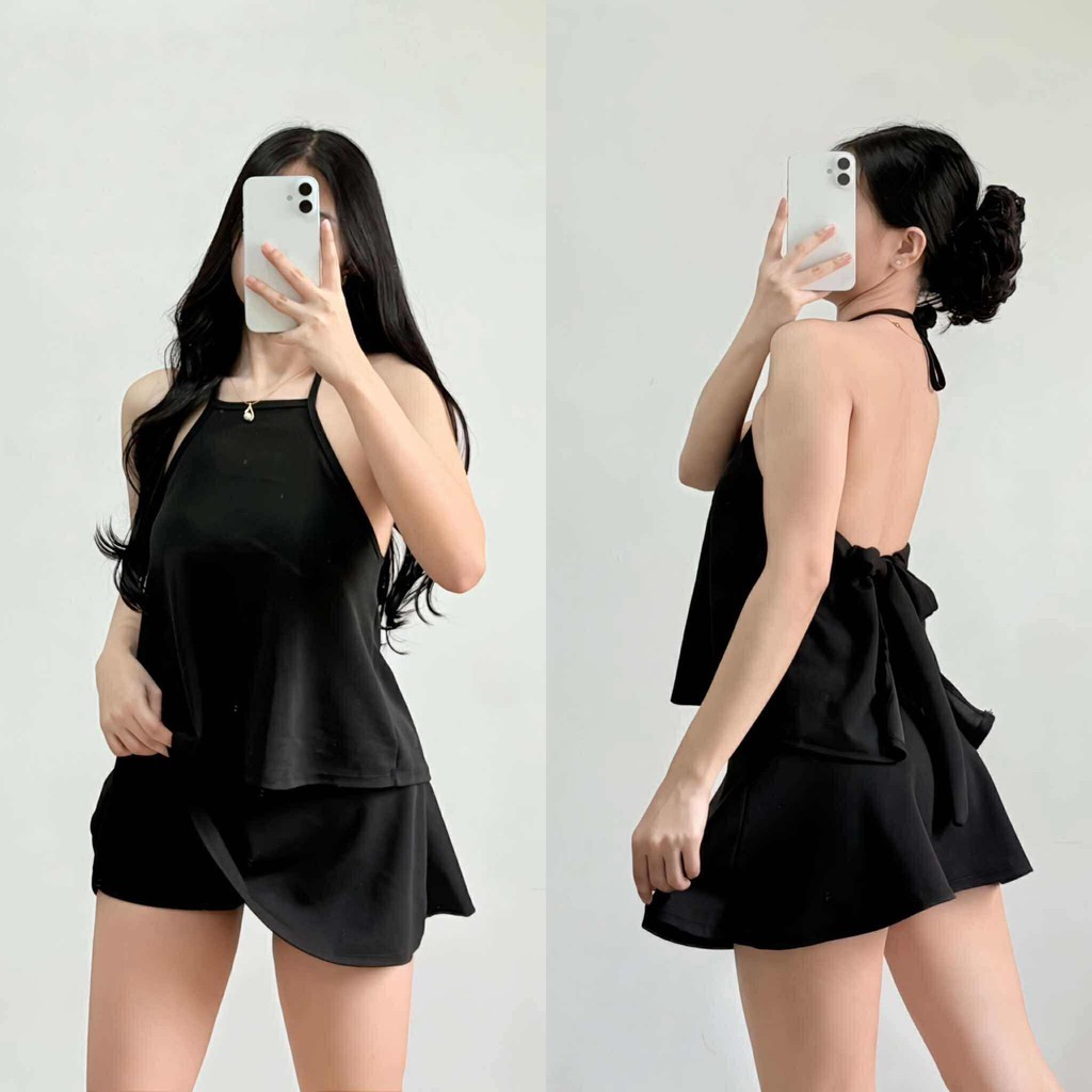 GSA | Eala Sexy Back with Inner Short Terno for Women | Fit Small - Medium [JRJ] | Shopee ...