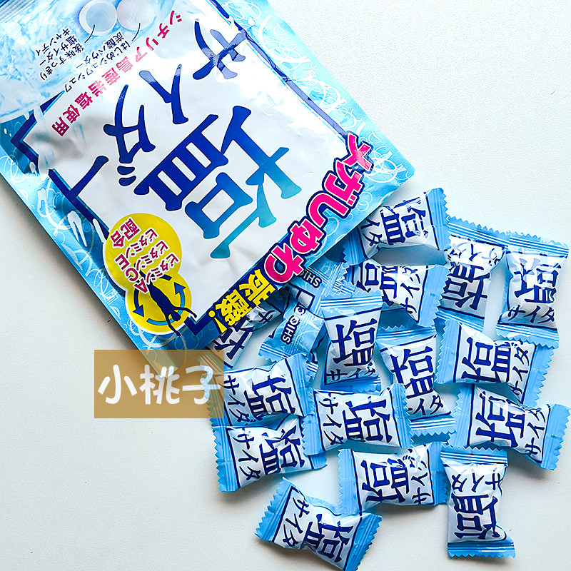 Japan Imported Yoha uha Mikaku Candy Sea Salt Salt Lemon Mint Candy ...
