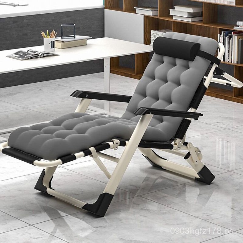 Single Bed Balcony Nap Round Backrest Recliner Lazy Sofa Folding Bed ...