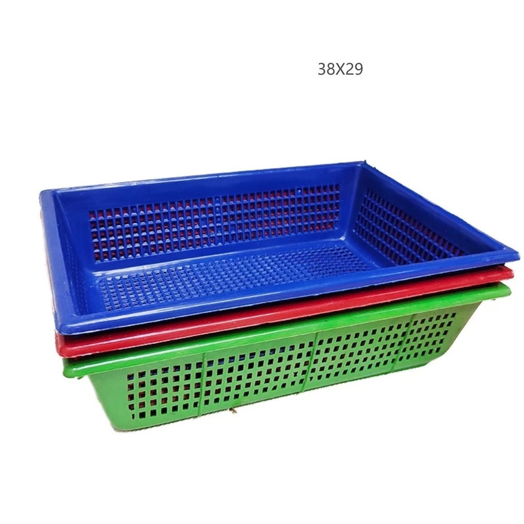 PLASTIC RECTANGLE TRAY COLORED TRAY BASKET ORGANIZER MULTIPURPOSE. TRAY ...