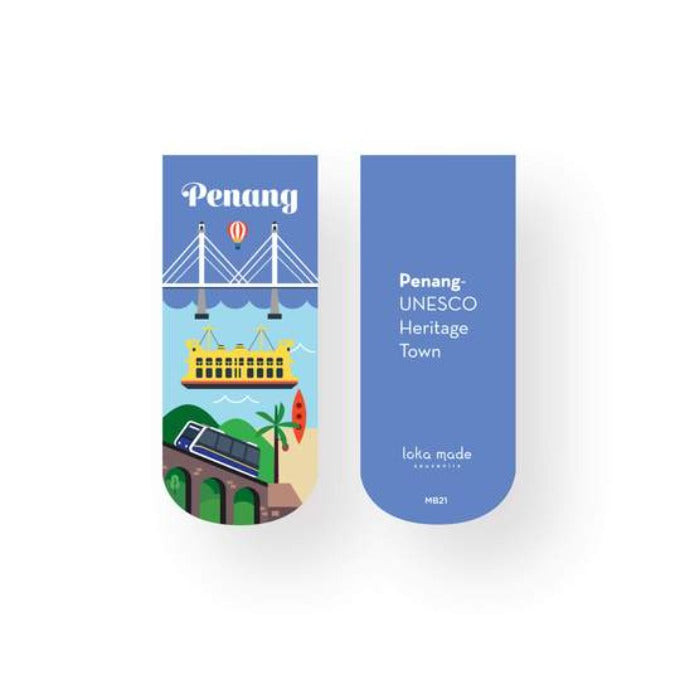 LOKA MADE Magnet Bookmark Bridging Cultures in Penang | Shopee Philippines