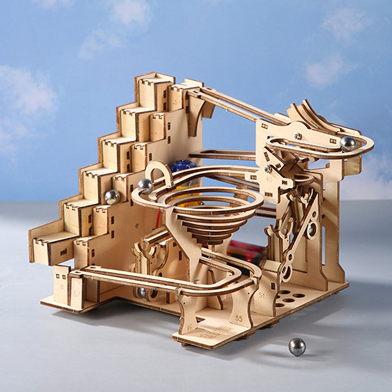 openwatere 1 Set STEAM Educational Toys 3D Wooden Cloud Dragon Puzzle ...