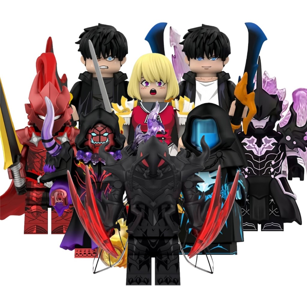 Solo Leveling Action Figure Sung Jin-Woo Beru Bellion Mage Cha Hae-In ...