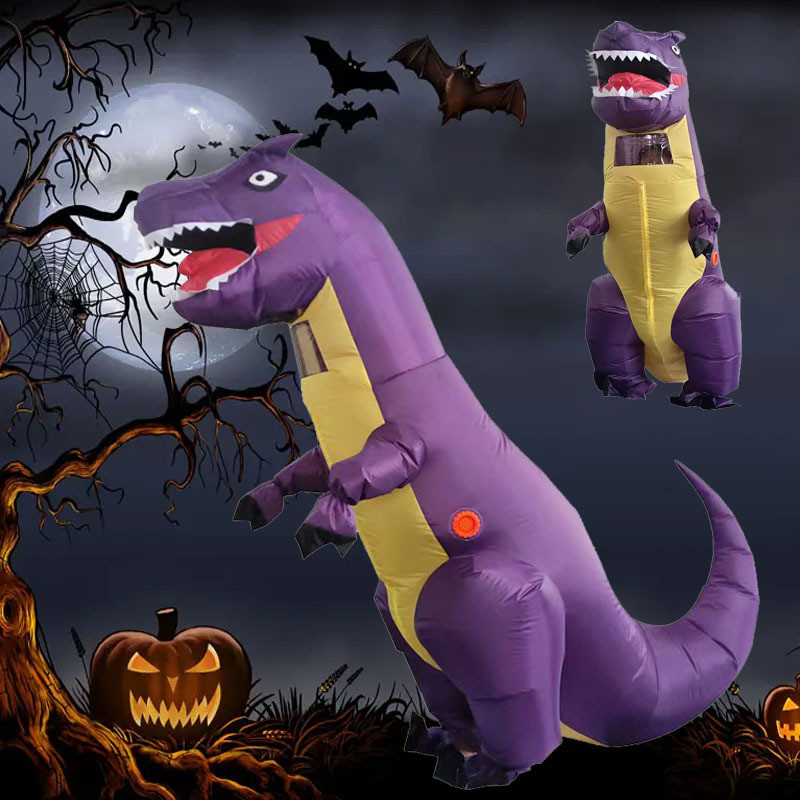 Halloween Tyrannosaurus Rex Inflatable Costume Holiday Performance ...