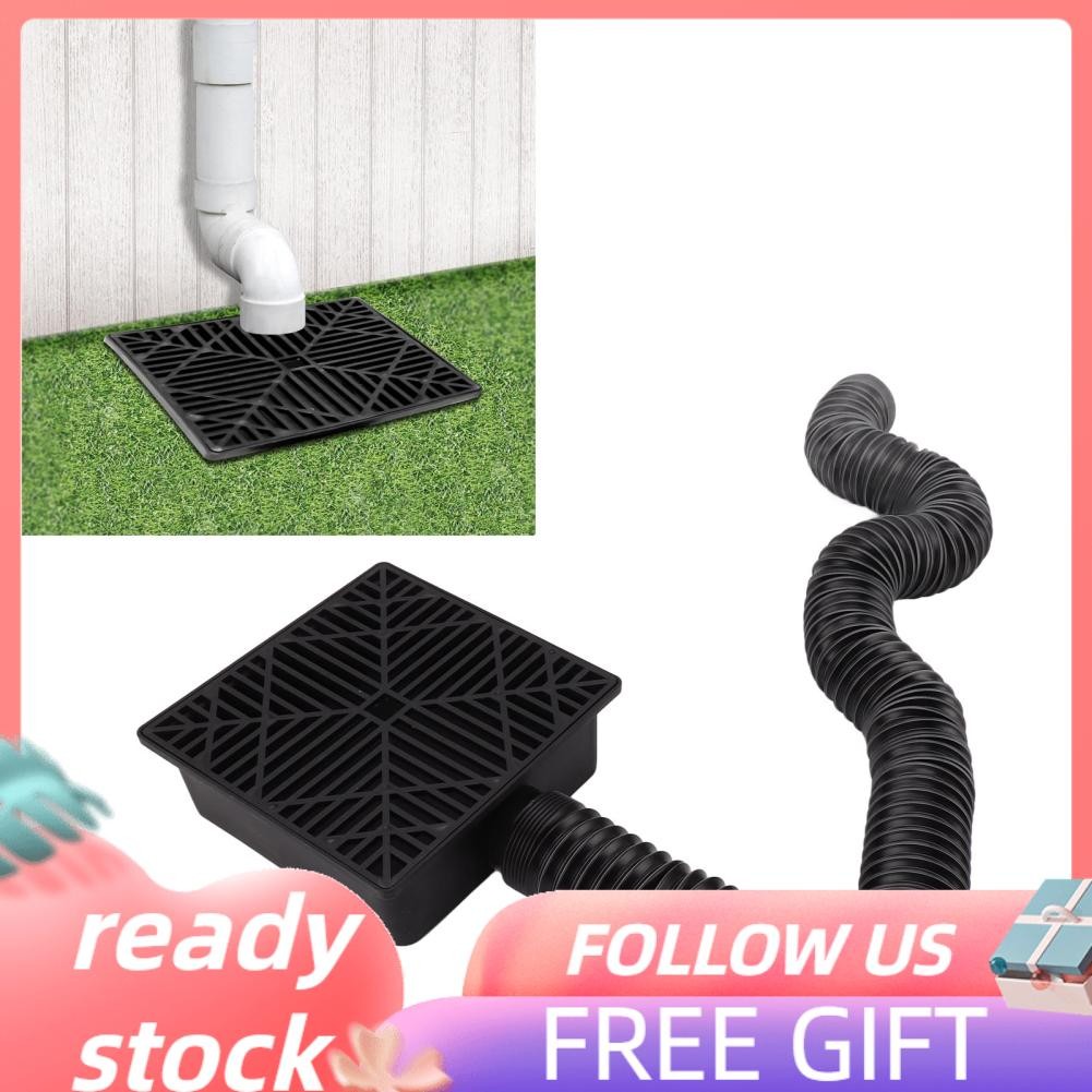 hanhan1 Rain Gutter Downspout Extensions Flexible No Dig Low Catch ...