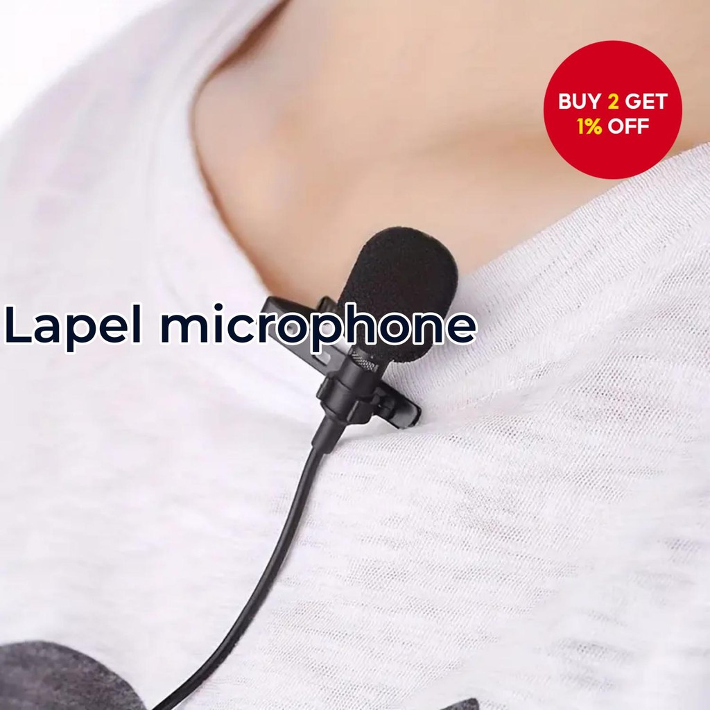 New Trendy [Shopee Choice] Wireless Lapel Microphone - Plug and Play ...