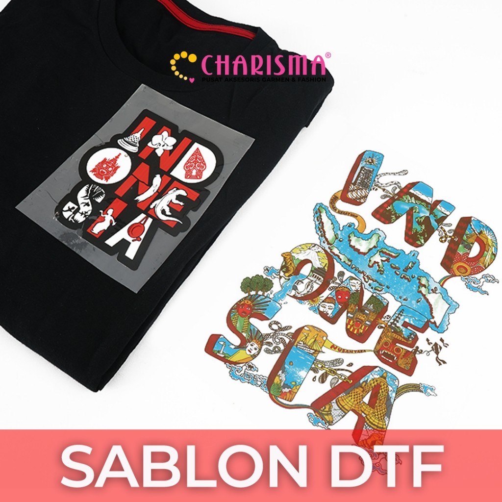 Charisma DTF Screen Printing Application with Indonesian Motifs ...
