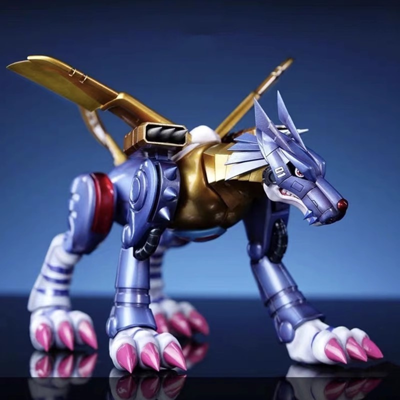 Metal Garurumon digimon adventure figure | Shopee Philippines