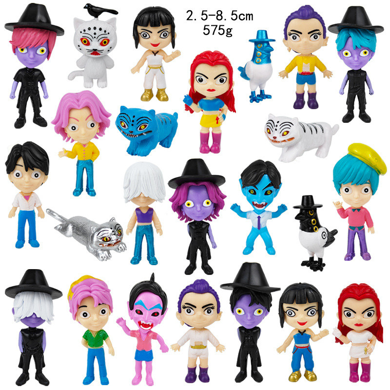 Cross-Border New Product Demon Slayer Team Handheld Figurine Tiger Star ...