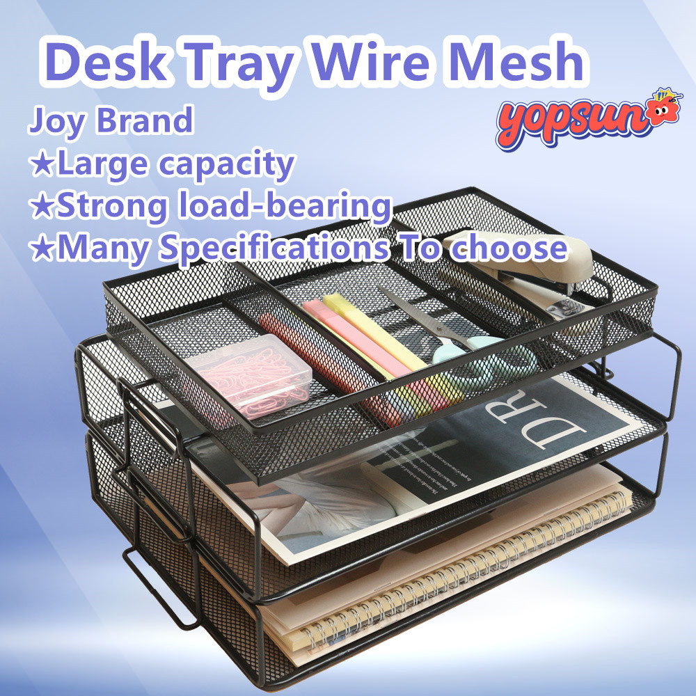 Multi Layer File Rack, Desktop Office Data Rack Horizontal And Vertical ...