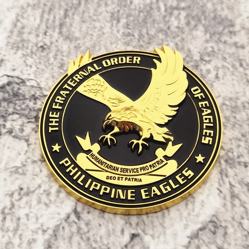 1pcs Metal emblem, eagle totem, metal body sticker, high-end alloy ...