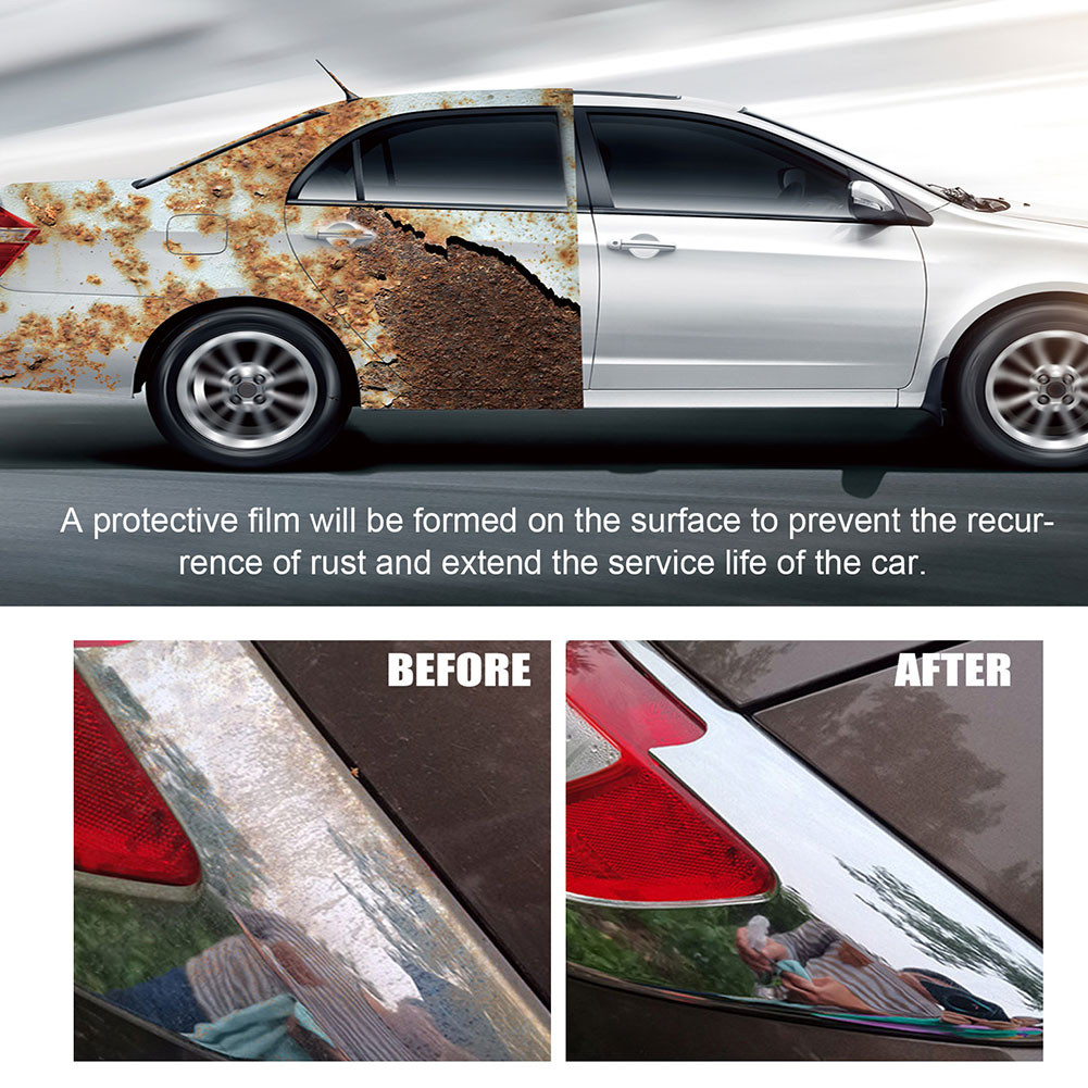 100ml Rust Inhibitor Paint Rust Remover Auto Rim Dust Cleaner Car Wheel ...