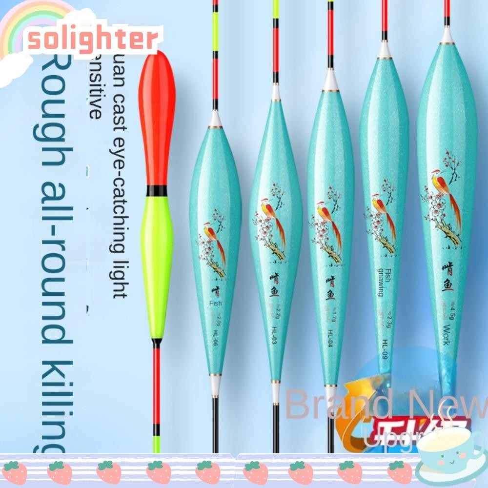 SOLIGHTER Floats Bobbers, Indicator Sensitive Fishing Lure Float, 2024 ...