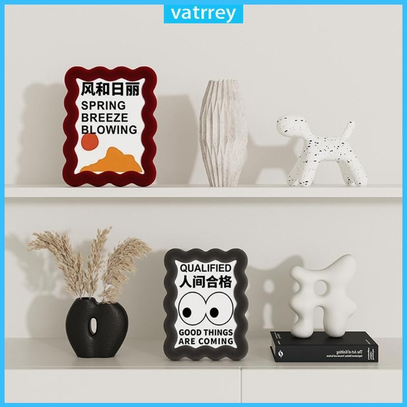 VA Artistic Flocking Wavy Edges Picture Frame 6 7Inch Velvets Photo ...