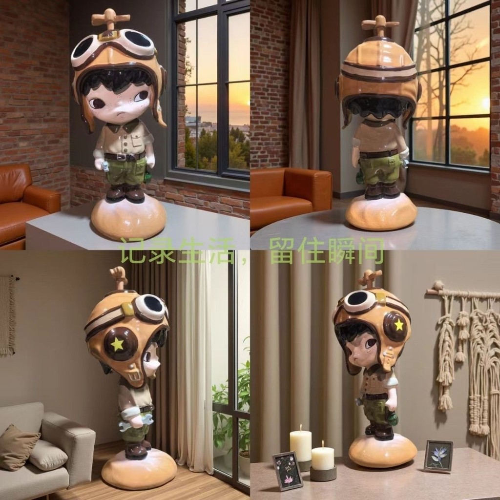 Hirono High Quality Resin Figure Pilot Series- 30cm Large Size ...