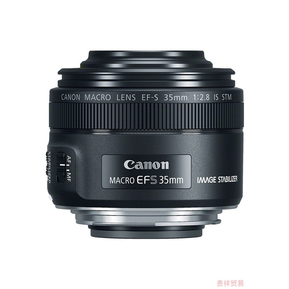 Canon 35mm EF-S 35mm f/2.8 IS STM SLR 90D Camera Macro Fixed Focus Lens ...