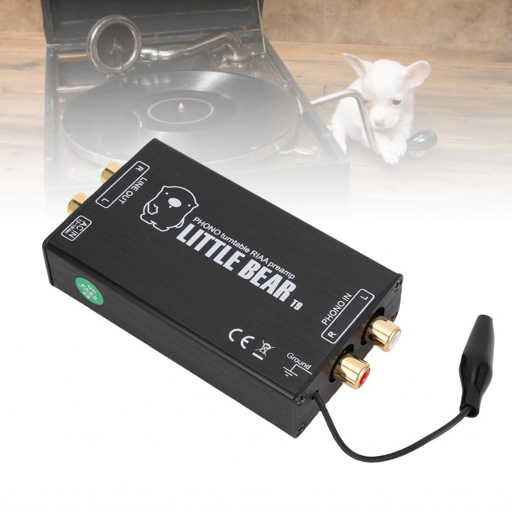 dajrrhd-ph Eujgoov Mini Phono Preamp MM AV Power Amplifier Stereo Audio ...